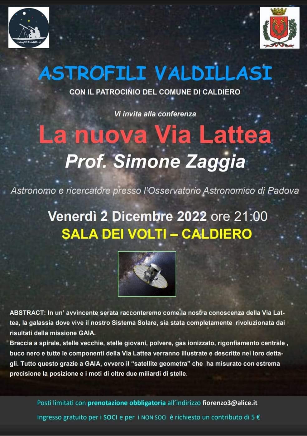 Astrofili Valdillasi – Circolo Astrofili Valdillasi